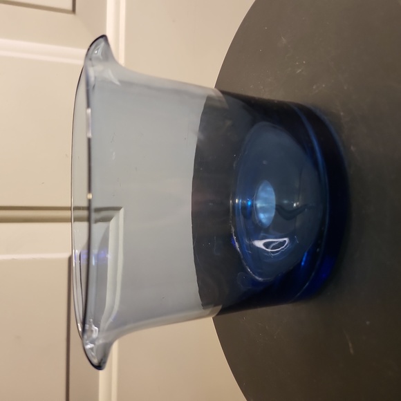 Kitchen | Vintage Cobalt Blue Double Spout Beaker Wine Rinser | Poshmark